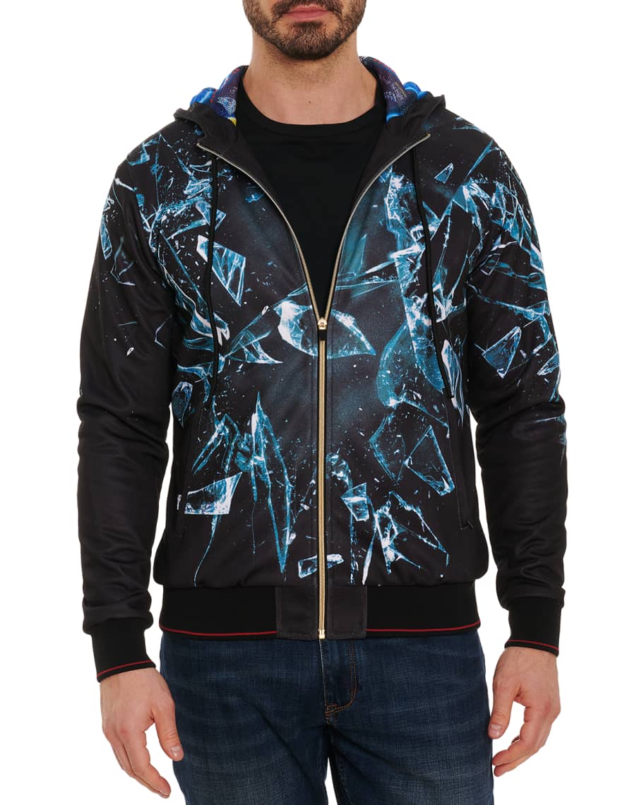 Robert Graham Men's Invincible Def Leppard Hooded Jacket | Neiman Marcus