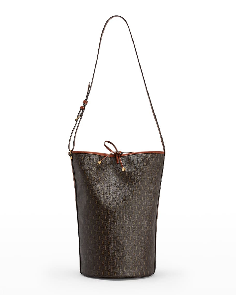 Saint Laurent YSL Monogram Vintage Bucket Bag | Neiman Marcus