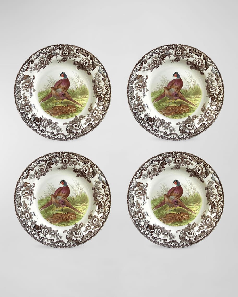 Spode Woodland Dinner Plates, Set of 4 | Neiman Marcus