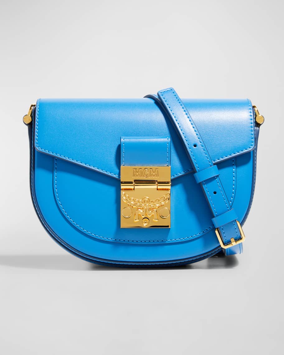 MCM Patricia Mini Smooth Leather Crossbody Bag | Neiman Marcus