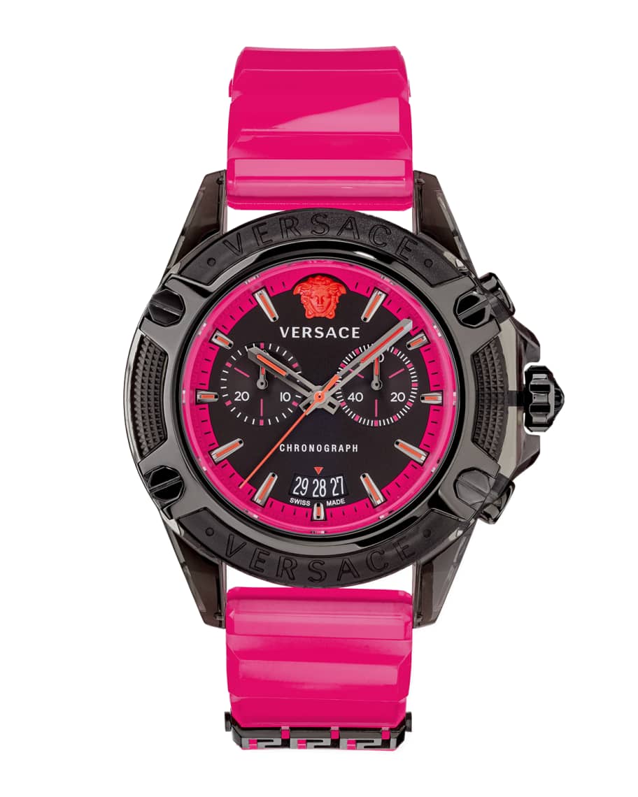 Versace Men's 44Mm Icon Active Silicone Watch | Neiman Marcus