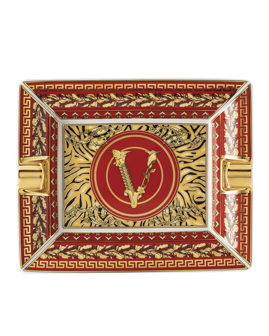 Versace Virtus Holiday Ashtray - 5" | Neiman Marcus