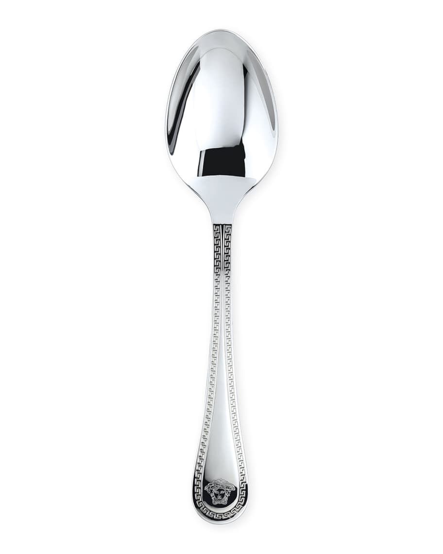 Versace Versace Greca Stainless Steel Table Spoon | Neiman Marcus