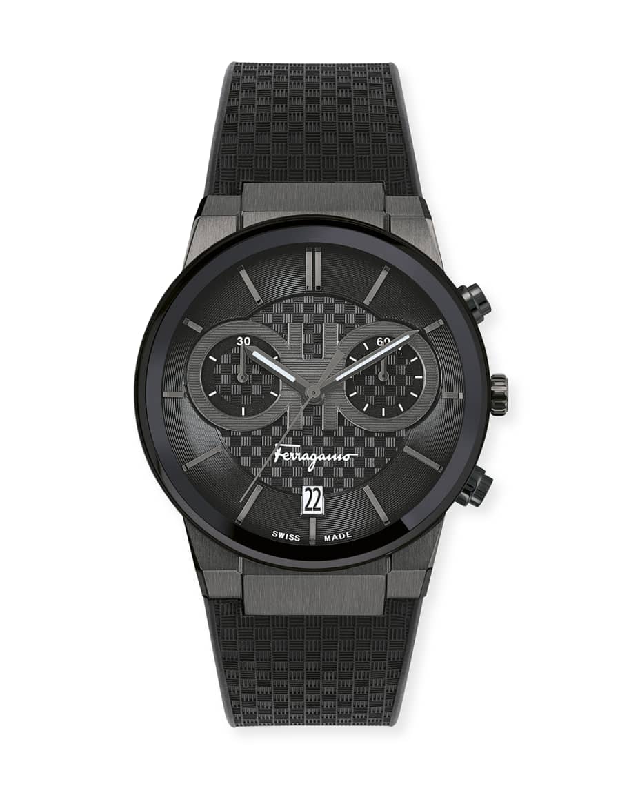 Ferragamo Men's 41mm Sapphire Chrono Watch | Neiman Marcus