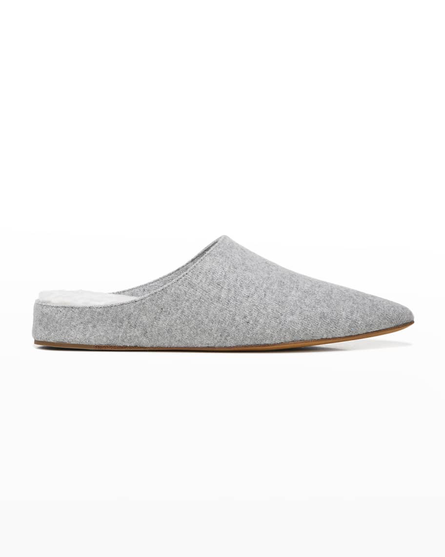 Vince Frost Wool Cozy Slippers | Neiman Marcus