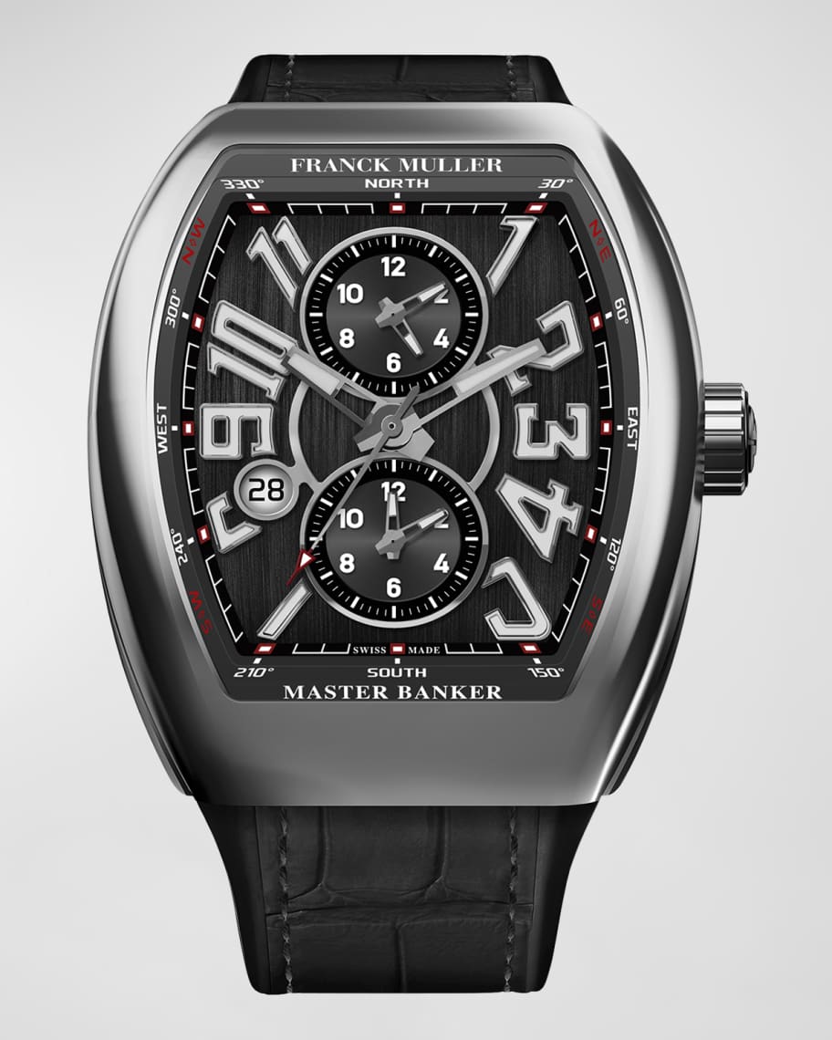 Franck Muller Men's Stainless Steel Master Banker Vanguard Watch ...