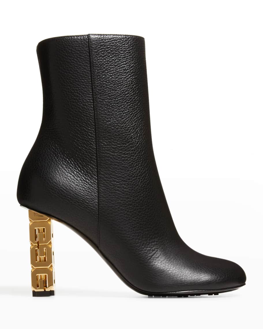 Givenchy G Cube-Heel Ankle Boots | Neiman Marcus