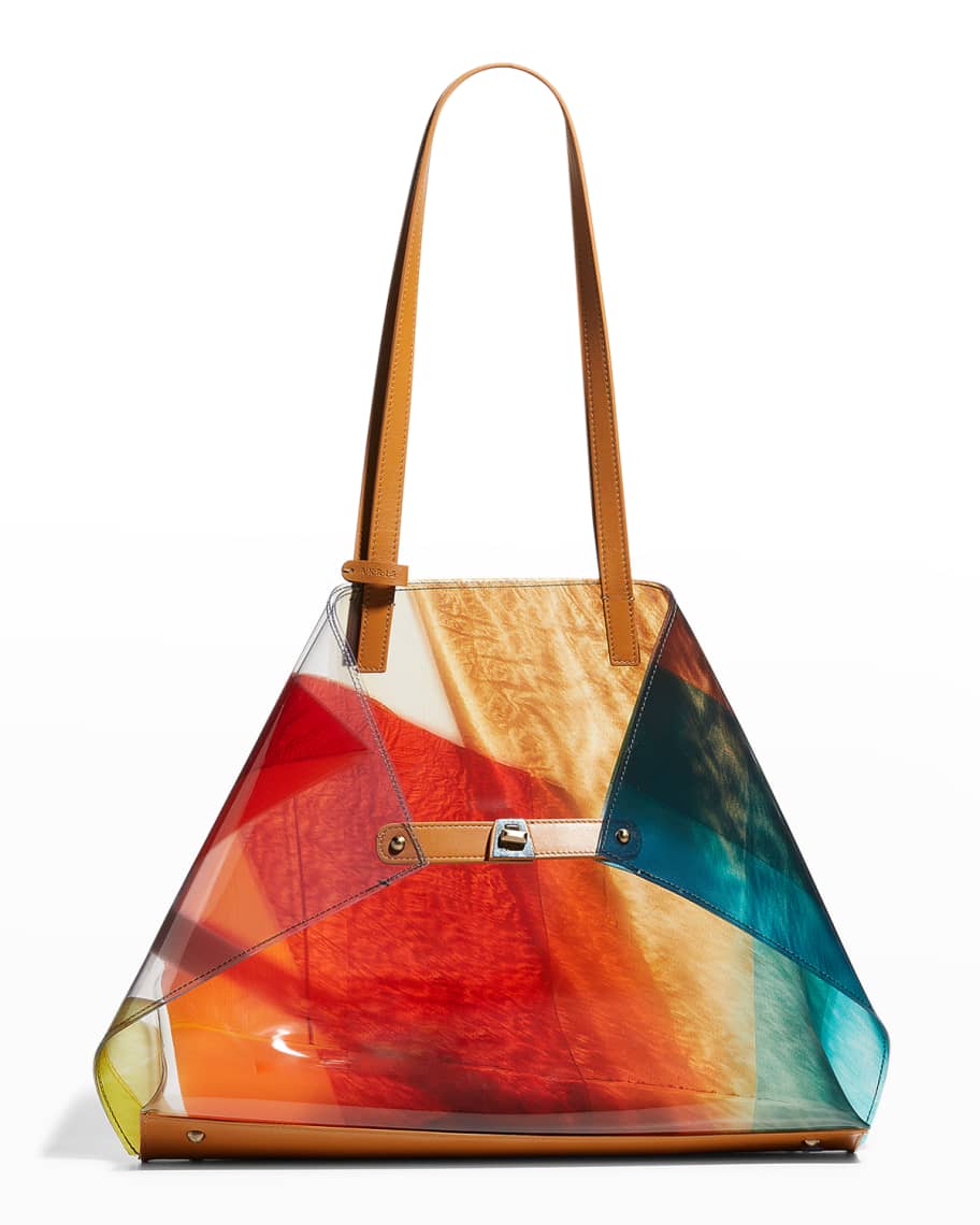 Akris AI Medium Multi Plexi Tote Bag | Neiman Marcus