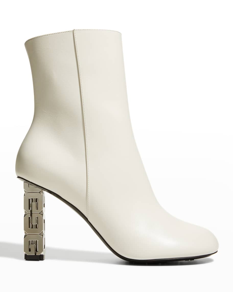 Givenchy G Cube-Heel Ankle Boots | Neiman Marcus