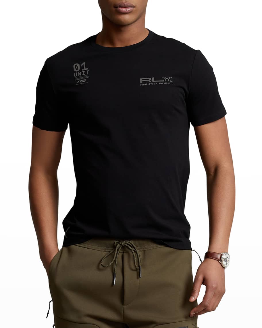 RLX Ralph Lauren Men's Logo Crewneck T-Shirt | Neiman Marcus