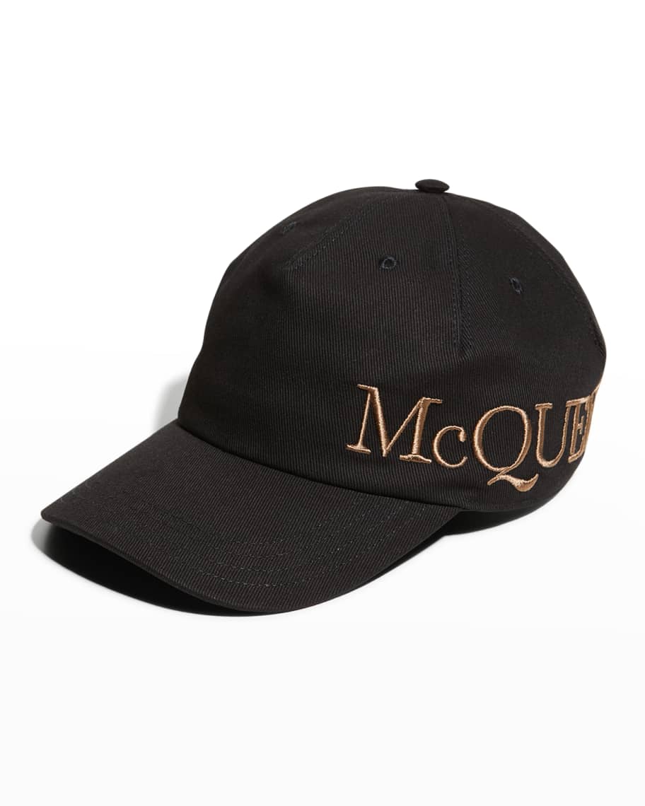 McQueen Men's Oversized Logo Baseball Hat | Neiman Marcus