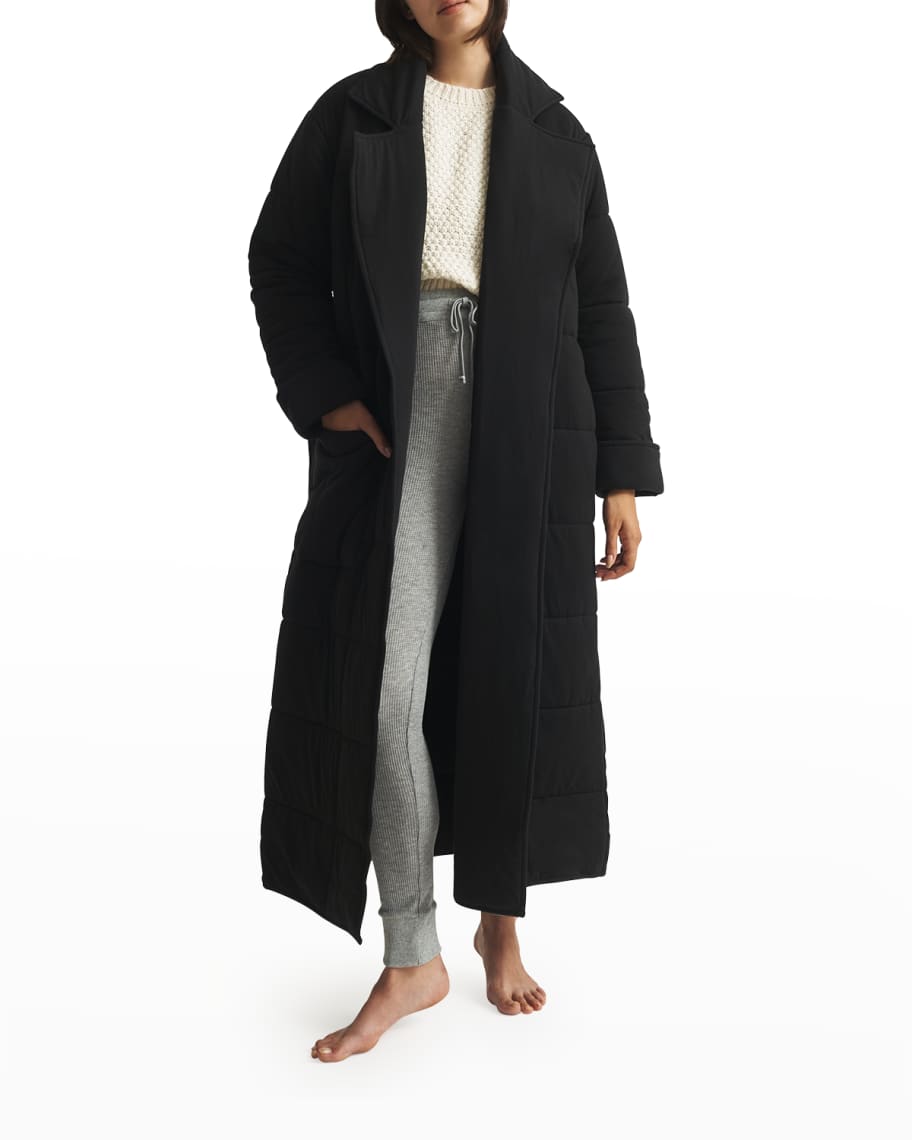 Skin Sonya Quilted Cotton Robe | Neiman Marcus