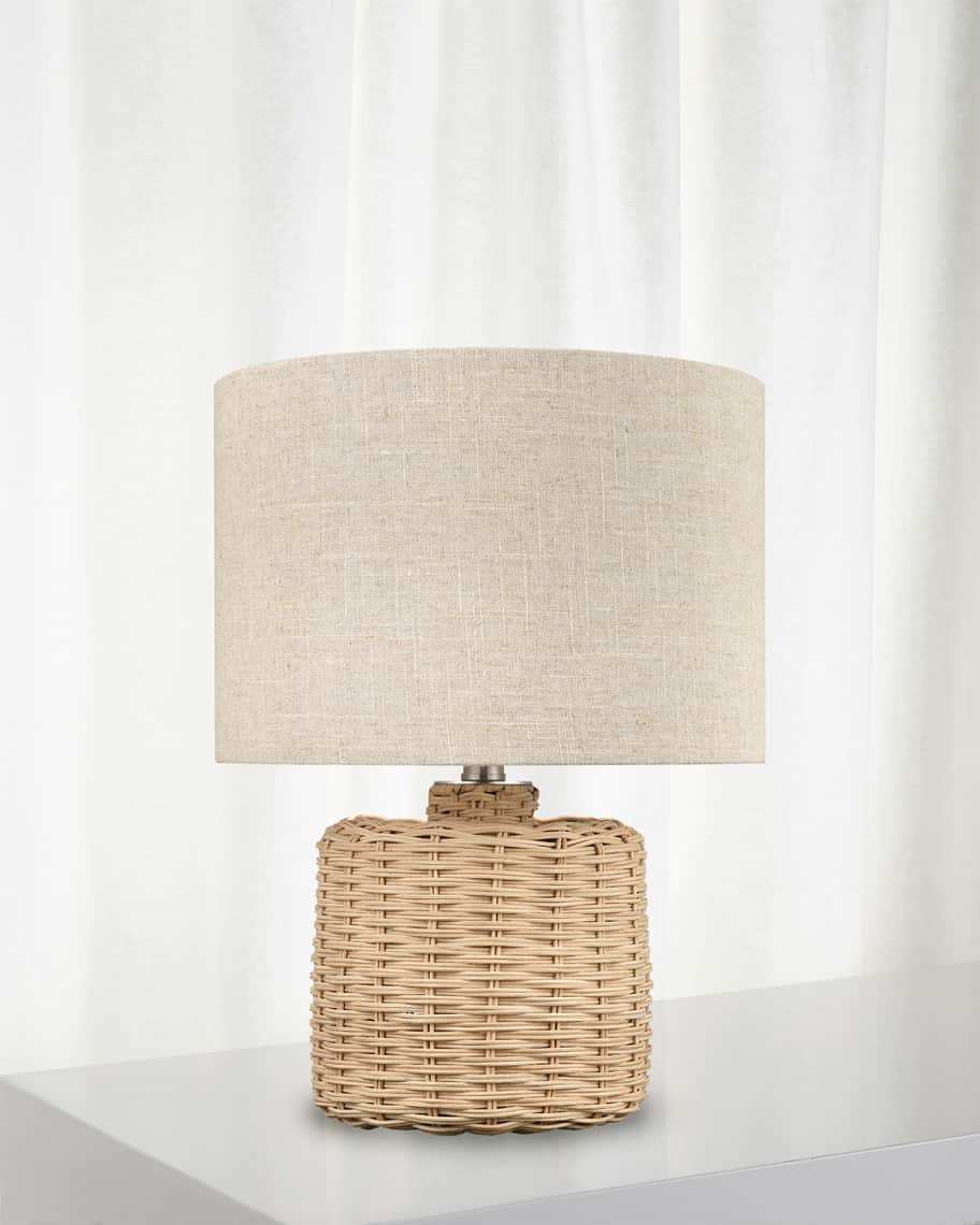 Rattan Table Lamp | Neiman Marcus