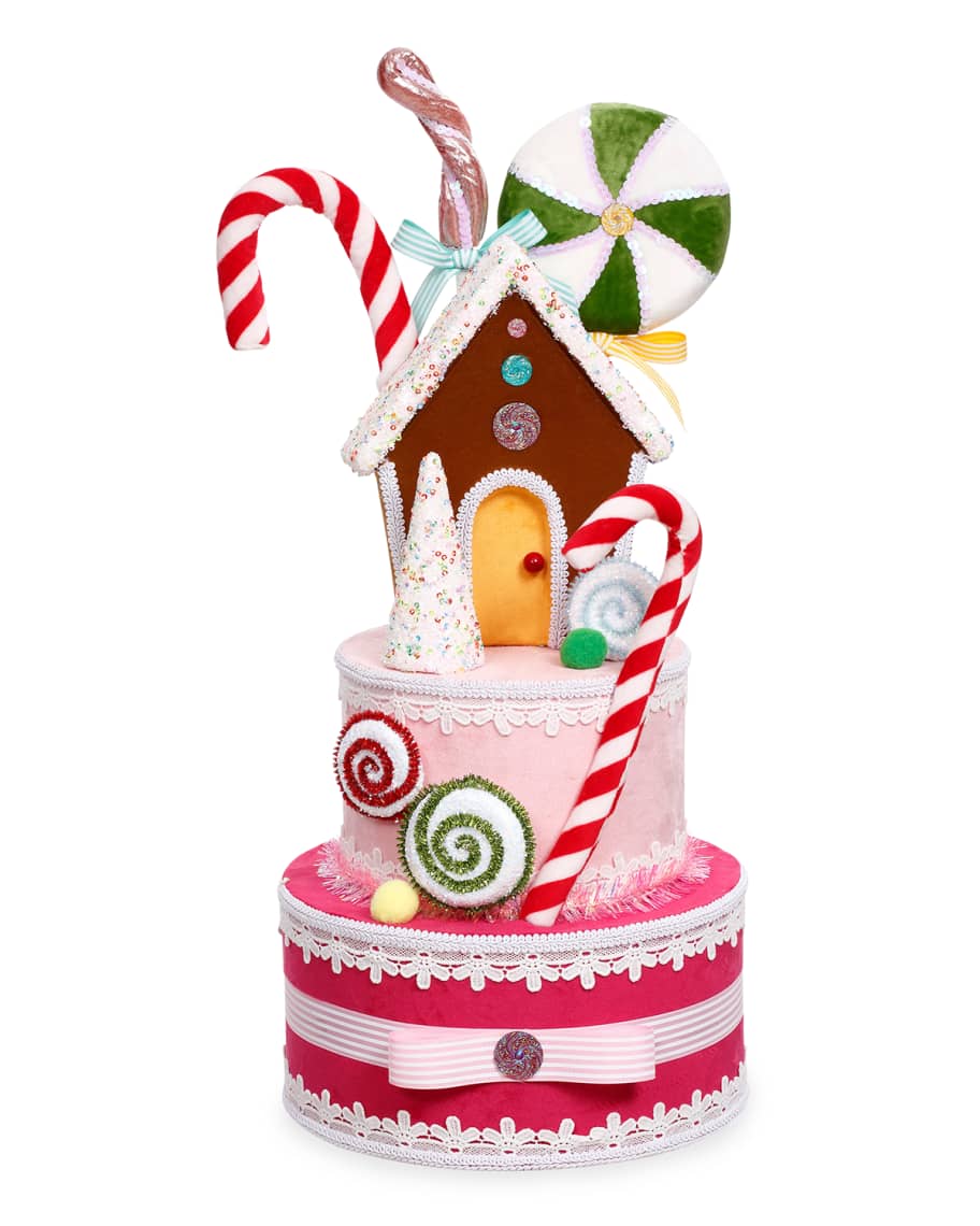 Mark Roberts Gingerbread Tree Topper 22.5'' | Neiman Marcus