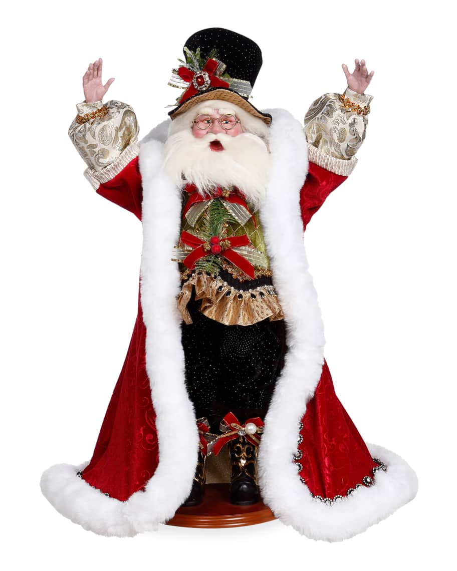 Mark Roberts Santa's Night on the Town, 26.3" | Neiman Marcus