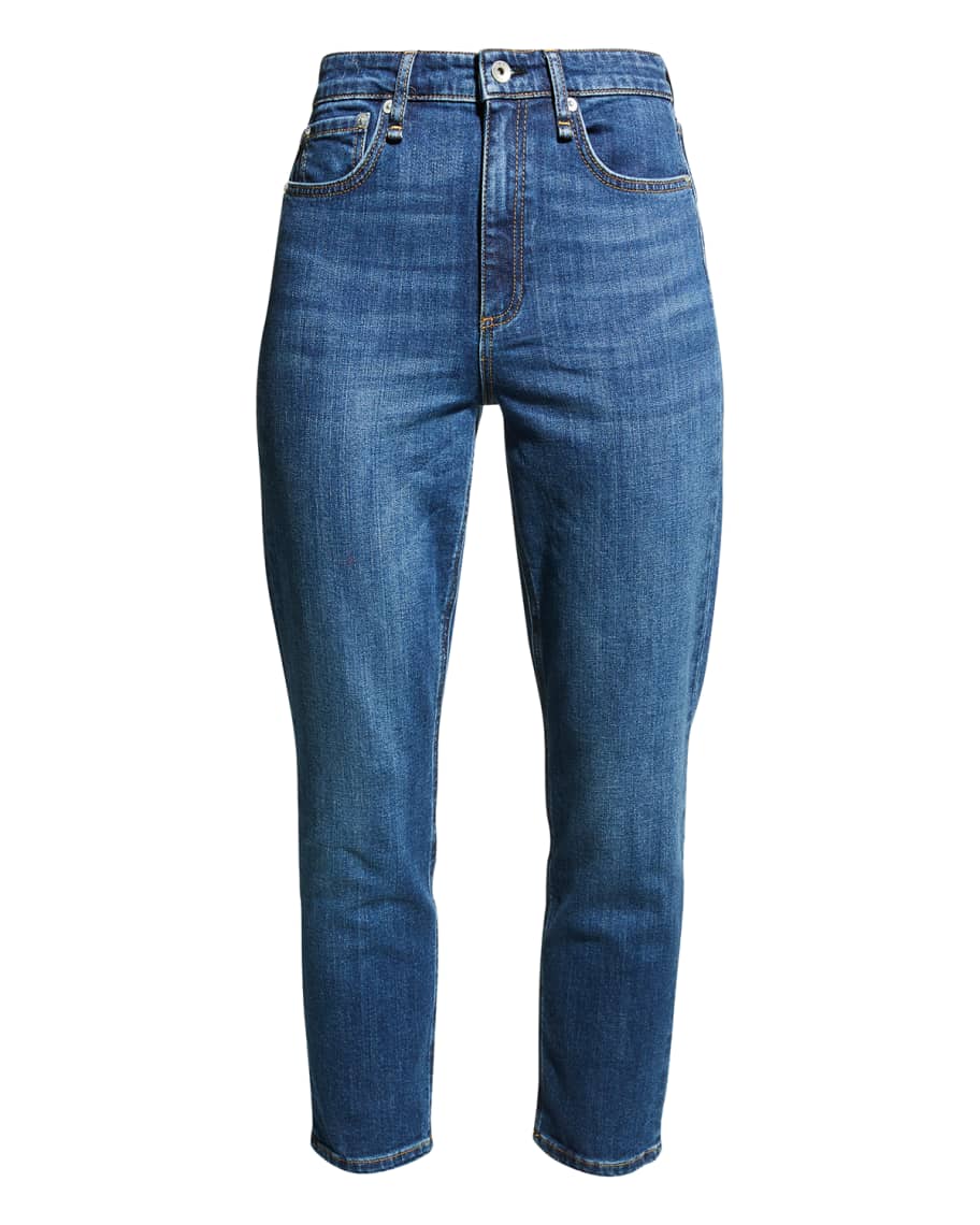 Rag & Bone Nina High-Rise Ankle Cigarette Jeans | Neiman Marcus