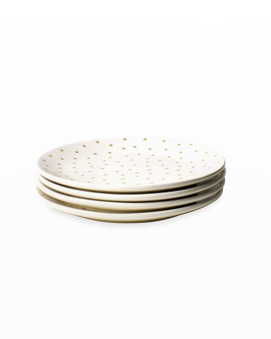 Coton Colors Gold Star Dinner Plates, Set Of 4 | Neiman Marcus