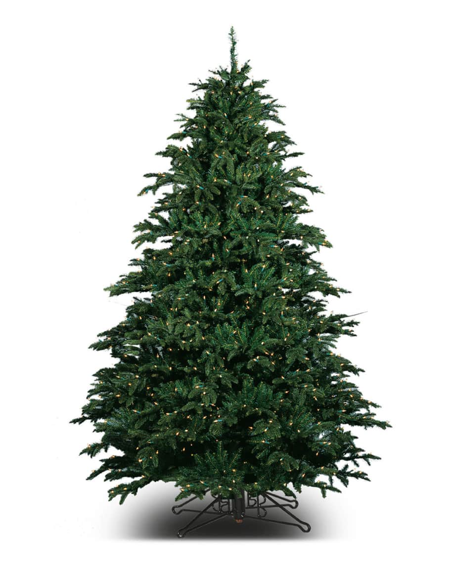 Barcana Alaskan Deluxe Glow Warm White LED Christmas Tree, 7.5 ...