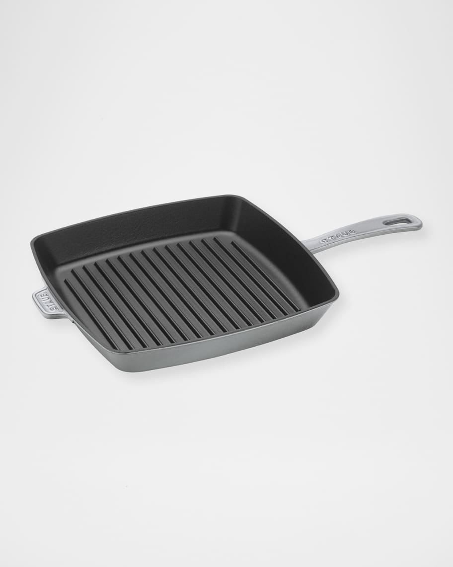 Staub Cast Iron 12-Inch Square Grill Pan | Neiman Marcus