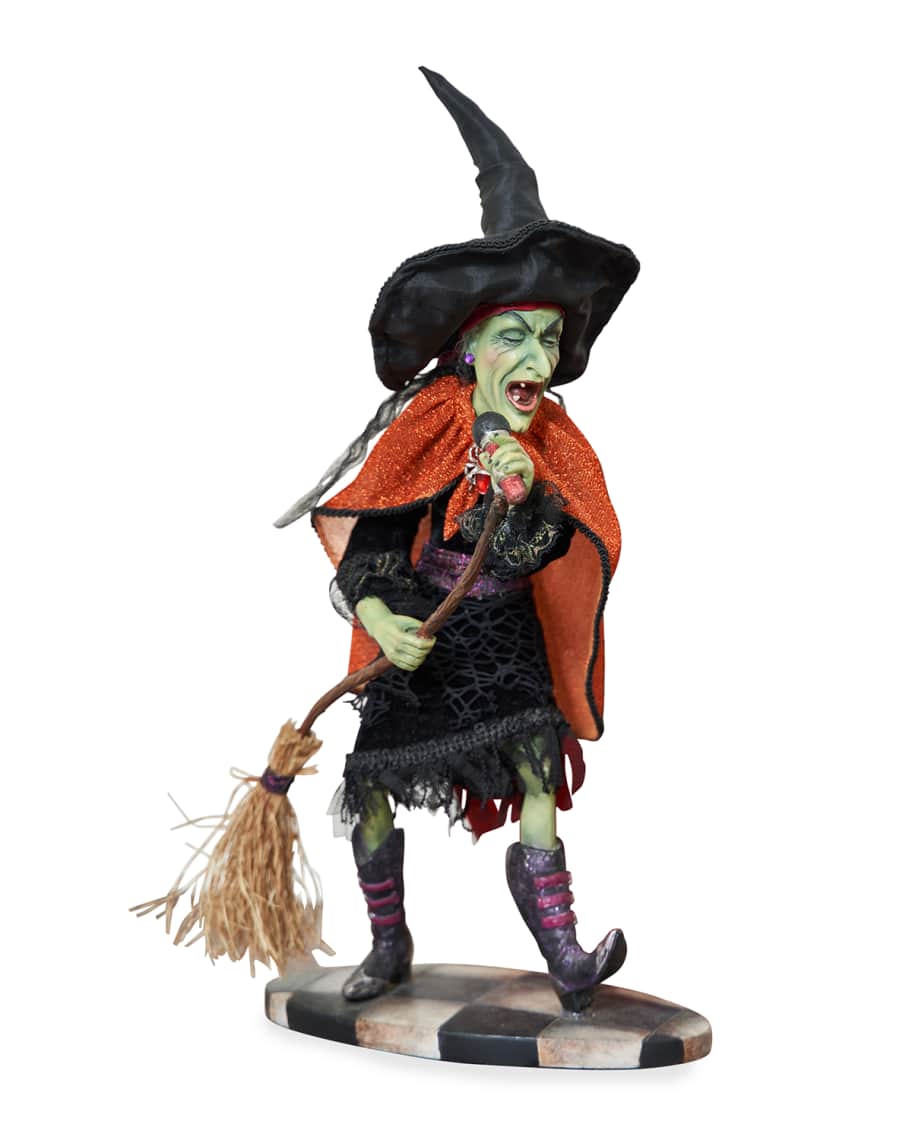 Katherine's Collection Witch Singer Figurine | Neiman Marcus