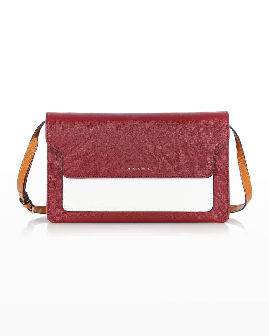 Marni Colorblock 3-Compartment Pouch Crossbody Bag | Neiman Marcus