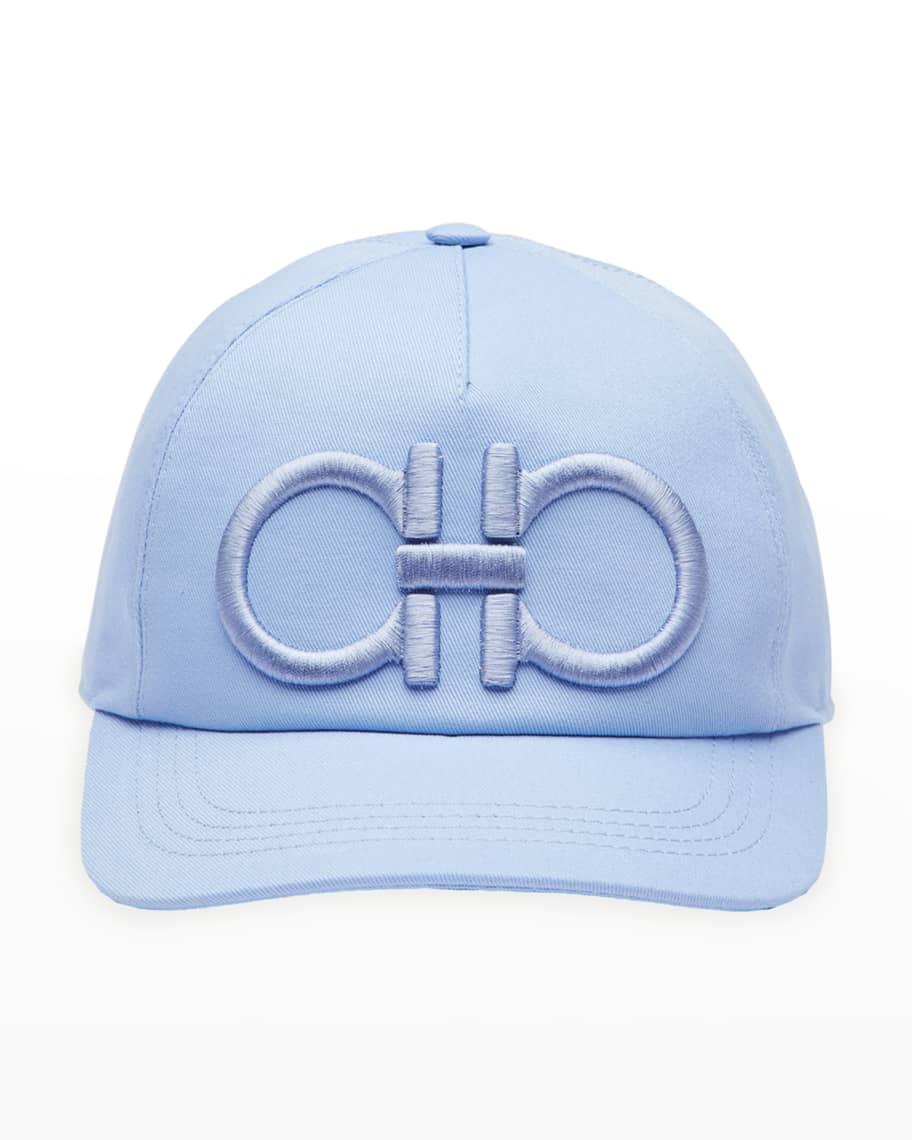 Ferragamo Gancini Embroidered Baseball Cap | Neiman Marcus