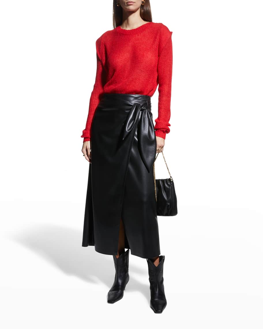 AS by DF The Denise Sweater with Shoulder Detail | Neiman Marcus