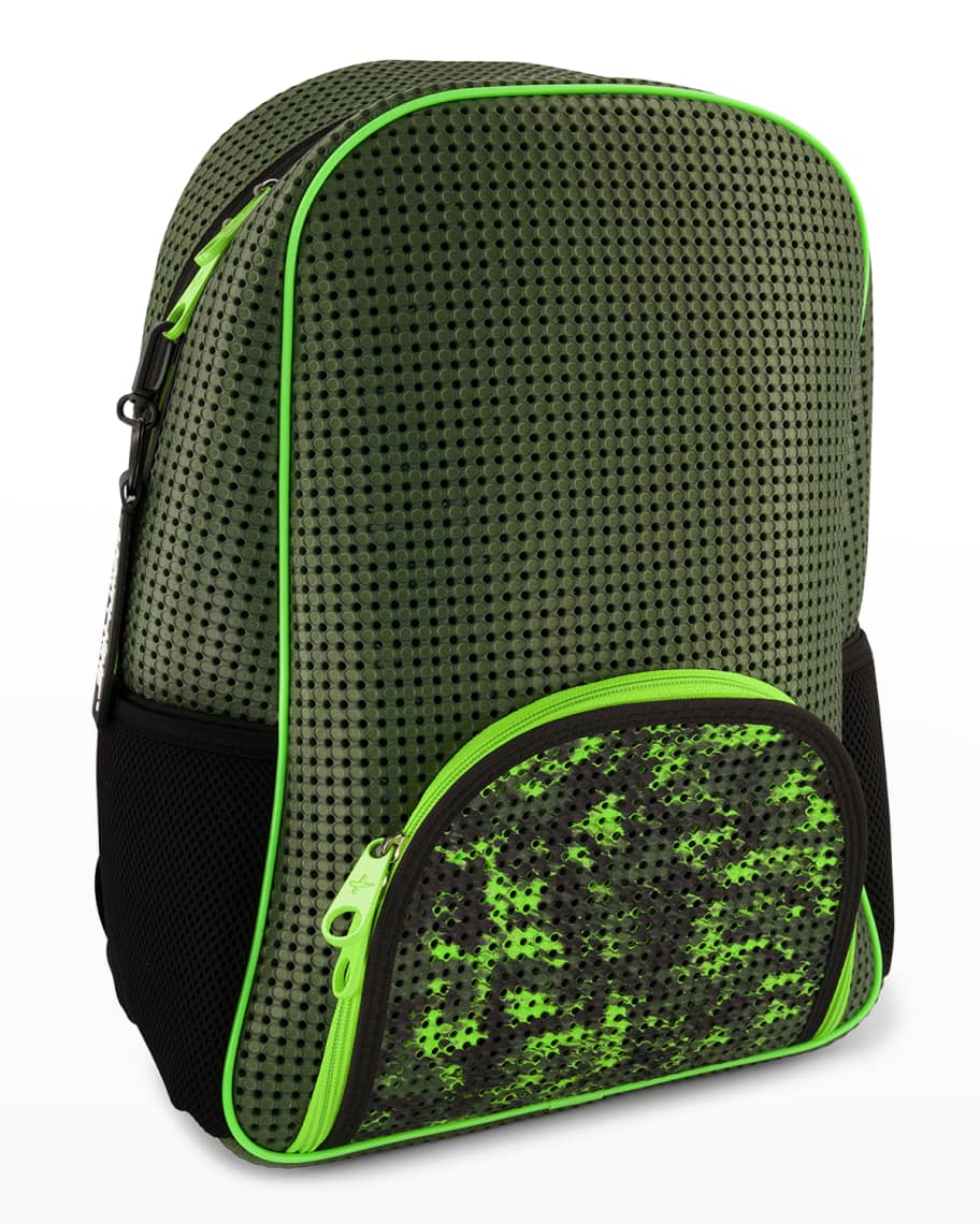 Light+Nine Kid's Starter Excel XL Perforated Backpack | Neiman Marcus