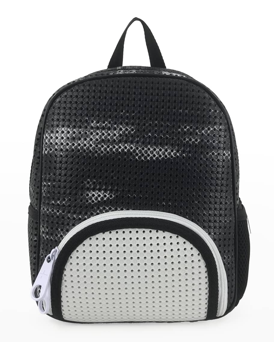 Light+Nine Kid's Little Miss Perforated Backpack | Neiman Marcus