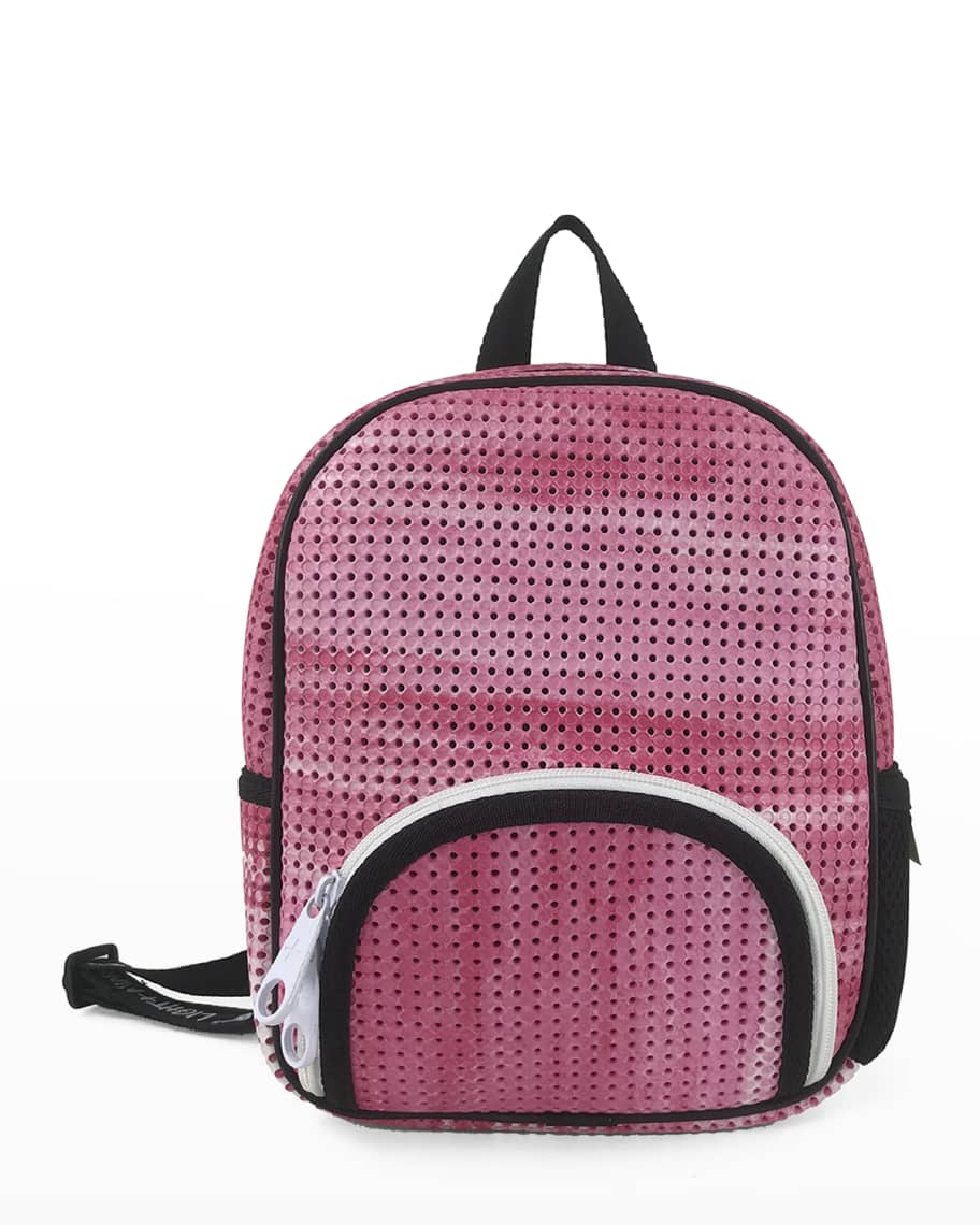 Light+Nine Kid's Little Miss Perforated Backpack | Neiman Marcus