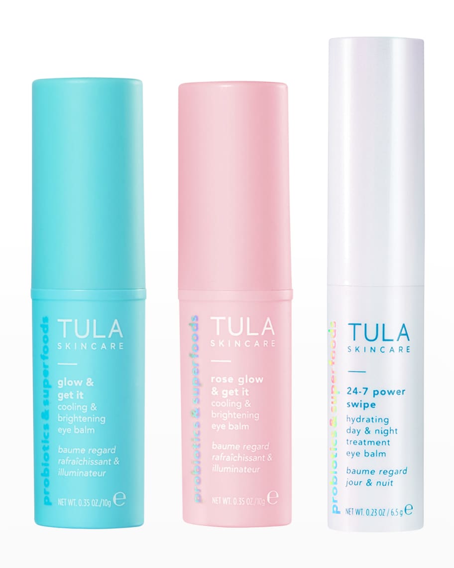 TULA Eye Balm Extravaganza 3-Piece Kit | Neiman Marcus