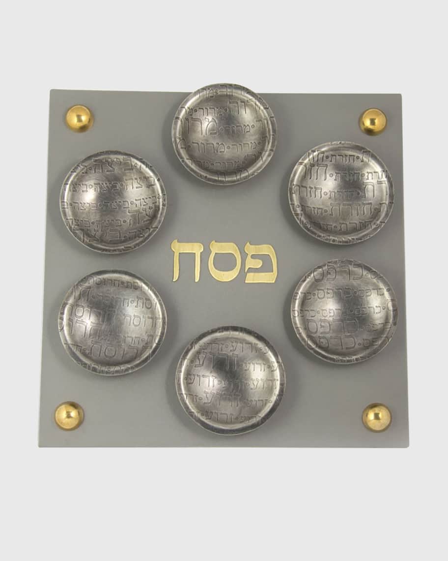 Joy Stember Metal Arts Studio Magnetic Passover Seder Plate by Joy ...