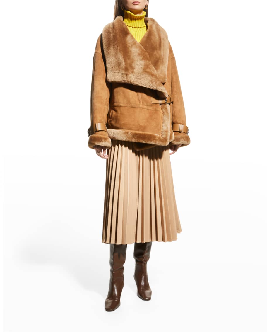 Shoreditch Ski Club Darling Shearling Coat | Neiman Marcus