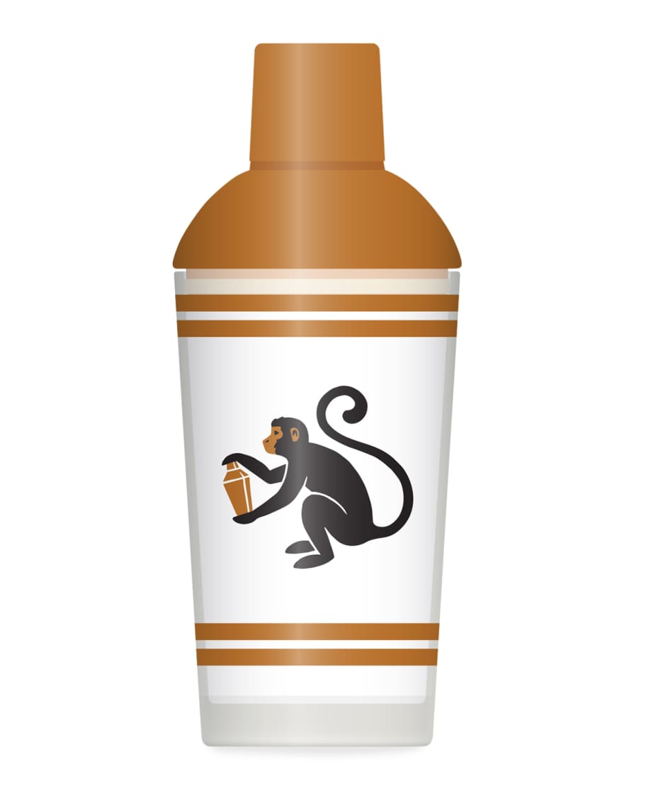 Brass Monkey Recipe Cocktail Shaker | Neiman Marcus