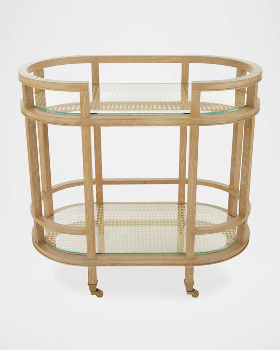Worlds Away Soren Bar Cart | Neiman Marcus