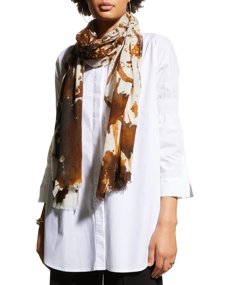 Masai Art-Lund 3 Wool Scarf | Neiman Marcus