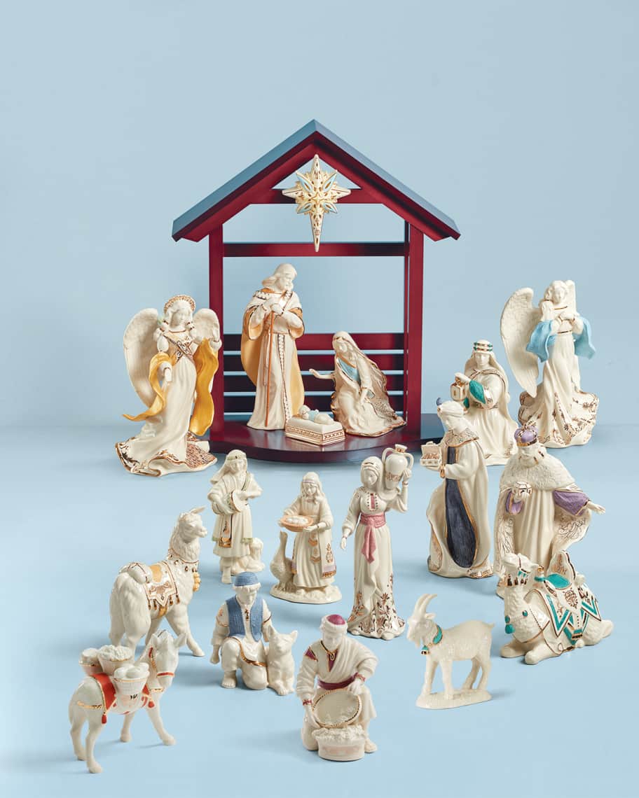 Lenox 2021 First Blessing Nativity 19-Piece Set | Neiman Marcus