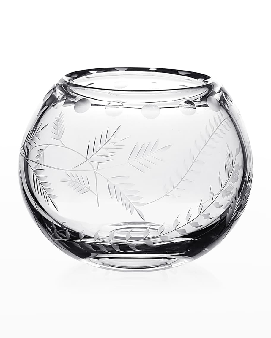 William Yeoward Crystal Fern Rose Bowl | Neiman Marcus