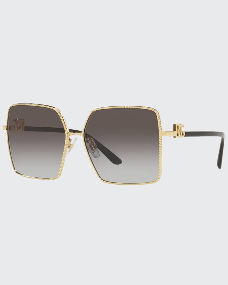 Dolce&Gabbana DG Gradient Square Sunglasses | Neiman Marcus