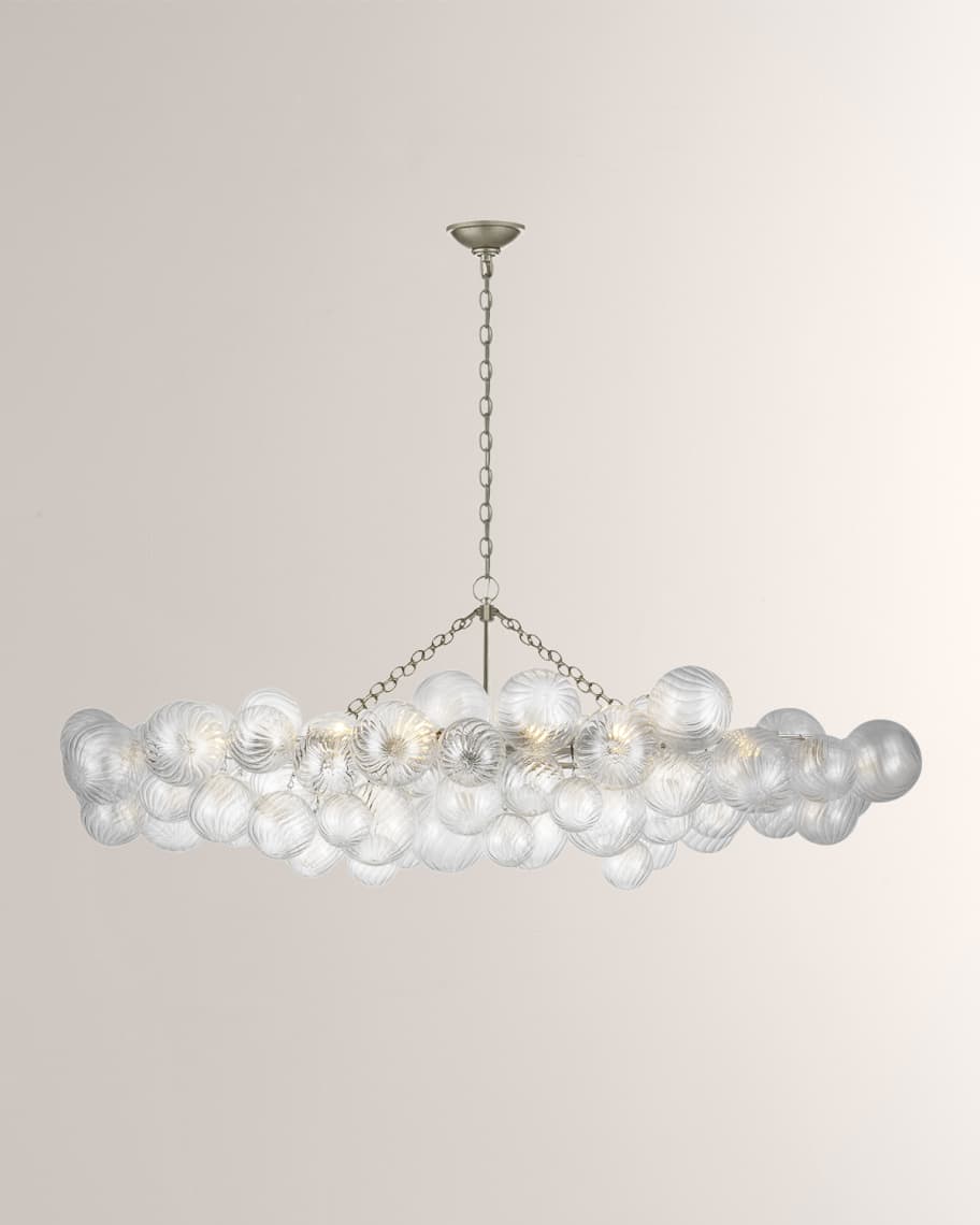Visual Comfort Signature Talia Large Linear Chandelier By Julie Neill ...