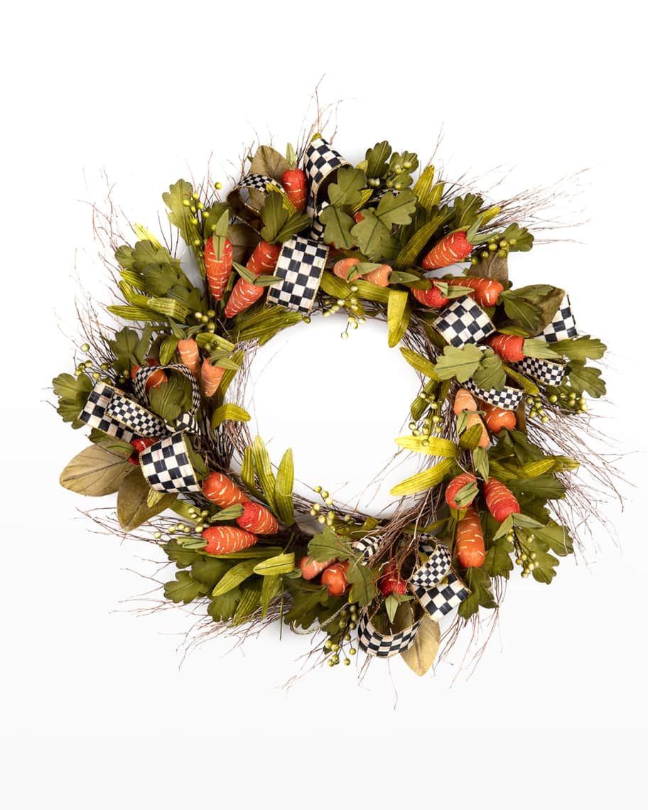 MacKenzie-Childs Carrot Easter Wreath | Neiman Marcus