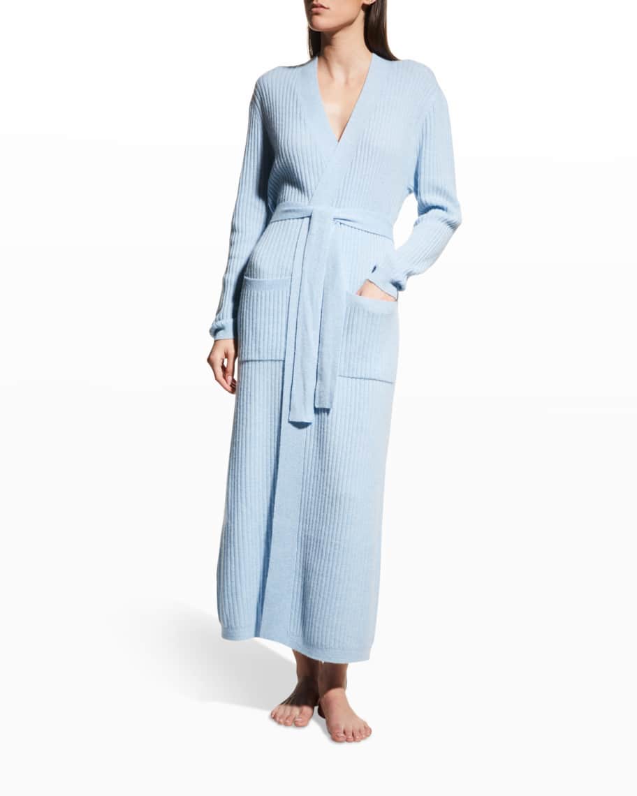 P Jamas Long Cashmere Robe | Neiman Marcus