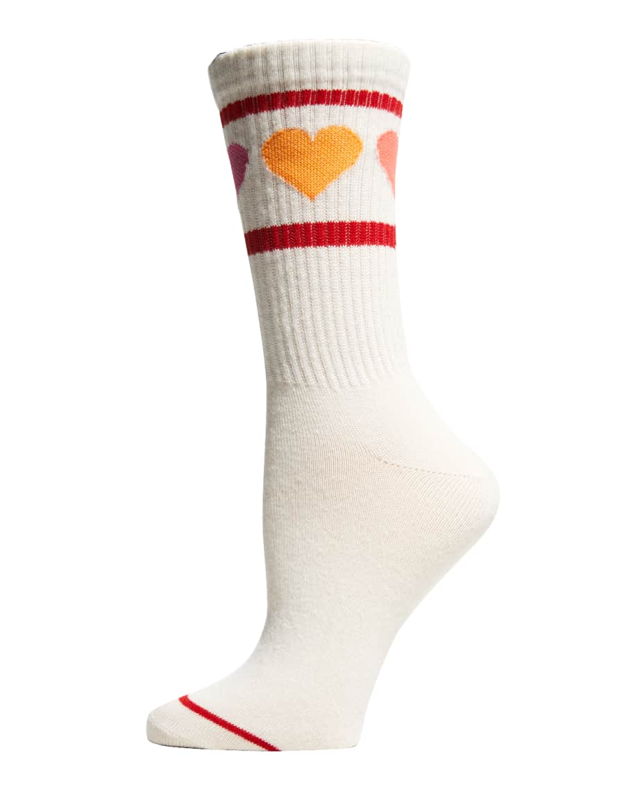 PJ Salvage Heart Fun Socks | Neiman Marcus