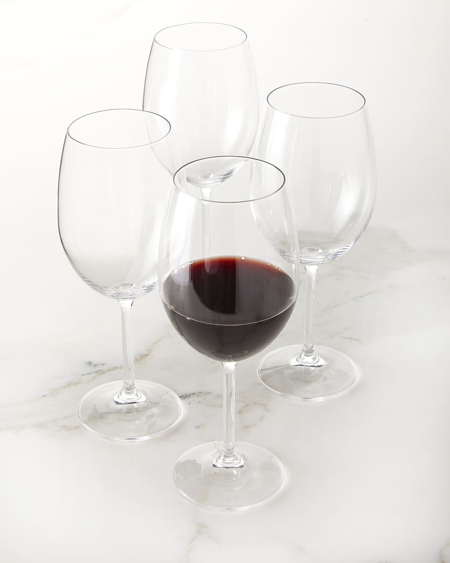 Godinger Meridian Stemmed Red Wine Glasses, Set of 4 | Neiman Marcus