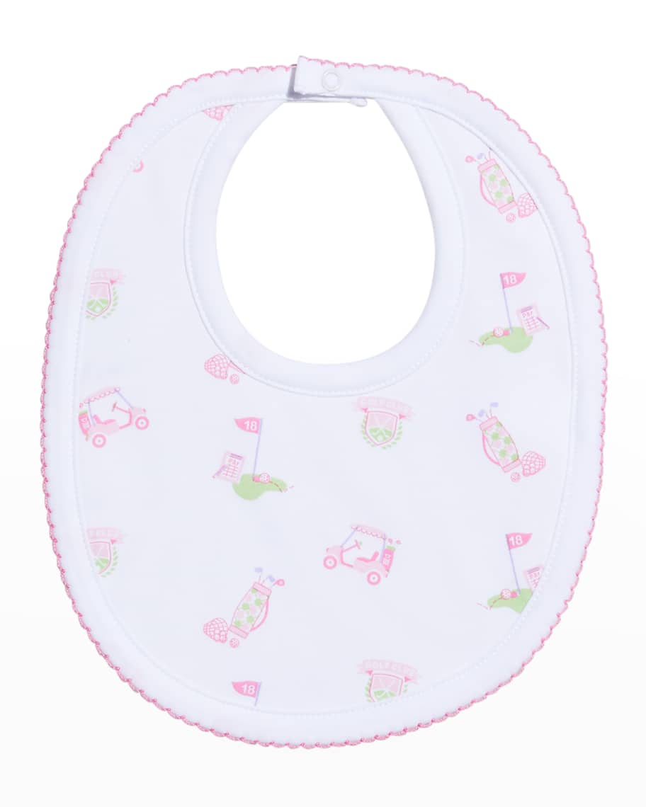 Kissy Kissy Girl's 18 Holes Pink Bib | Neiman Marcus