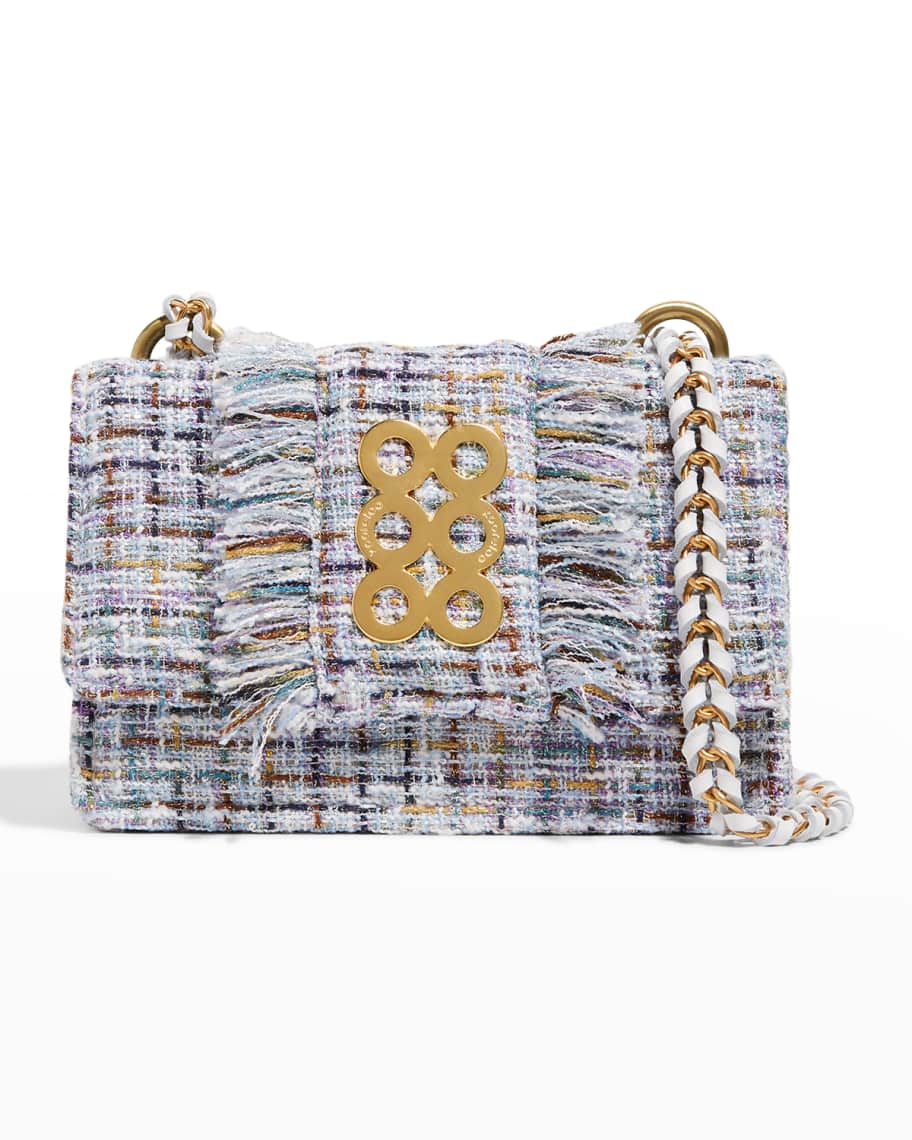 Kooreloo Lucerne Mini Tweed Shoulder Bag | Neiman Marcus
