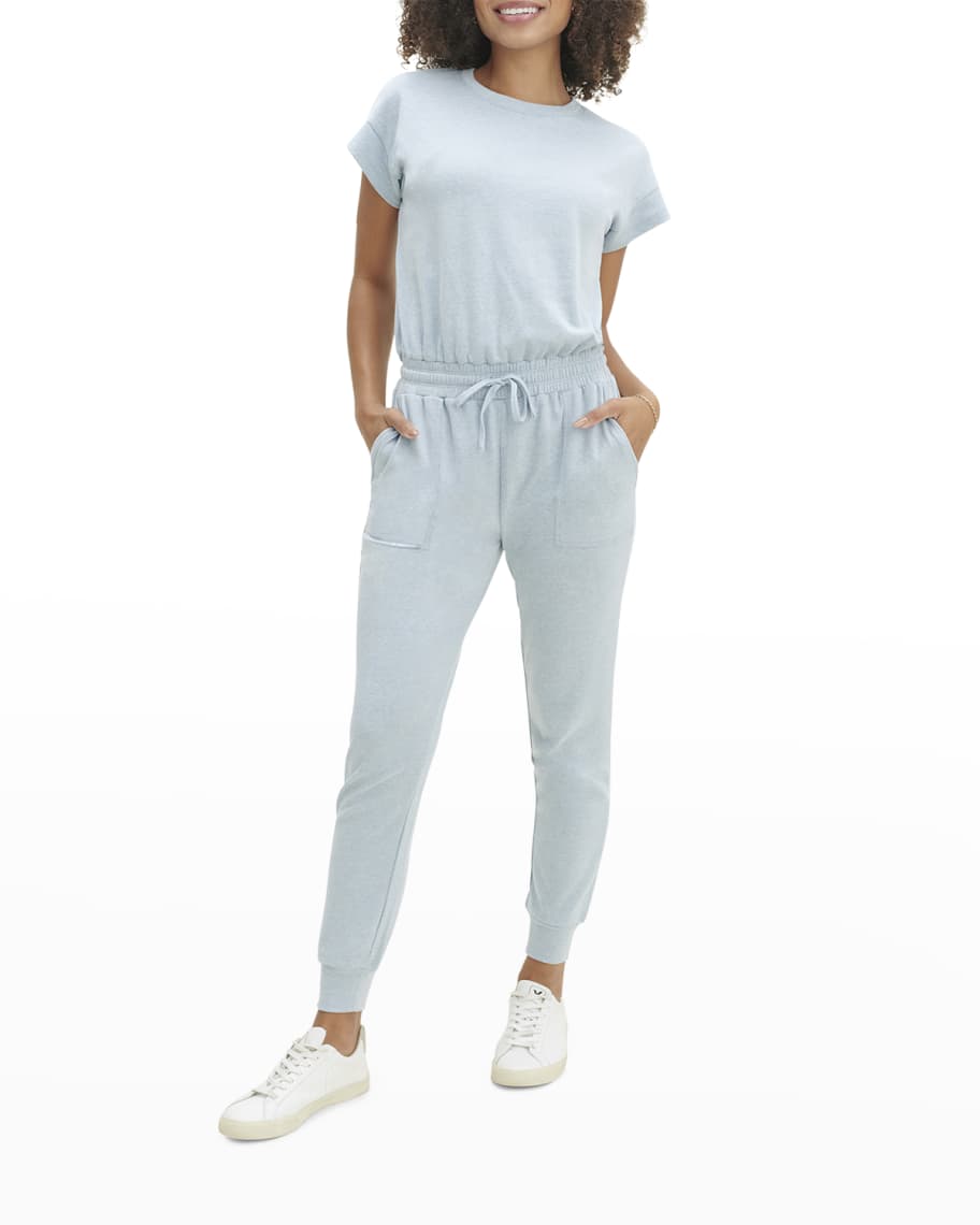 Splendid Eco Terry Drawstring Jumpsuit | Neiman Marcus