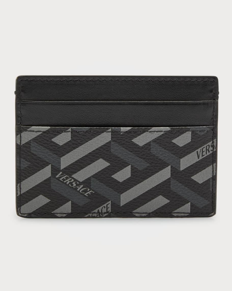 Versace Men s La Greca Card Holder Neiman Marcus