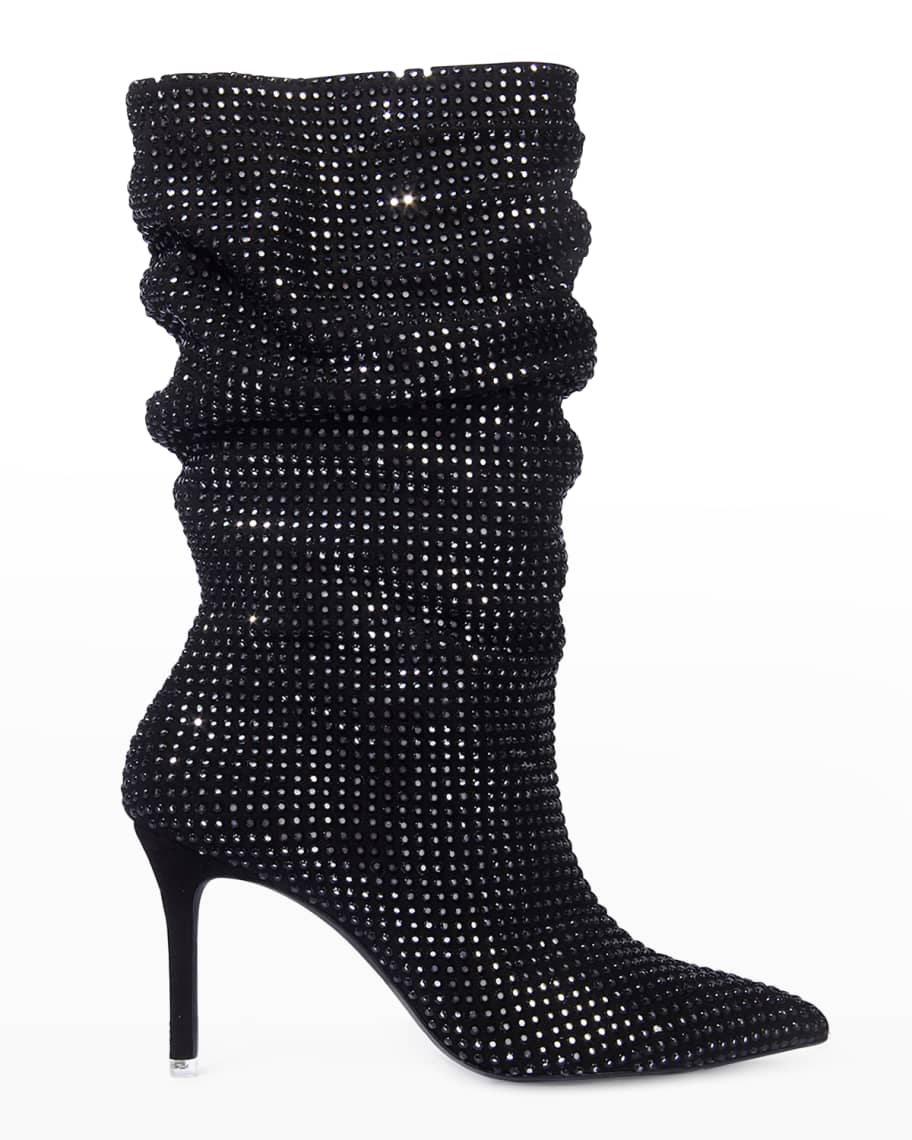 Black Suede Studio BSS x CAROLINE Genesis Boots | Neiman Marcus