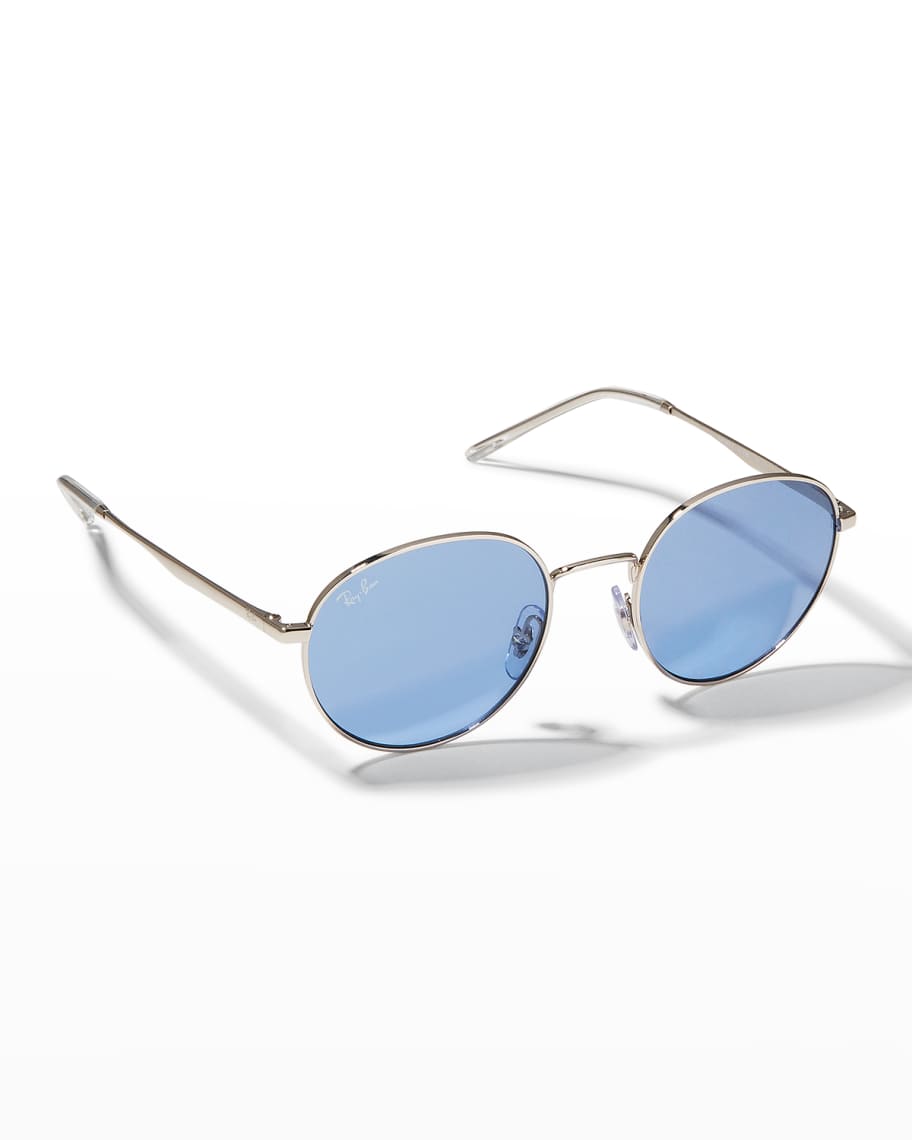 Ray-Ban Oval Metal Sunglasses | Neiman Marcus